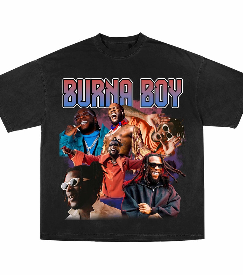 Burna Boy Png, T-shirt Design, Bootleg Tees Design, Ready to Print ...