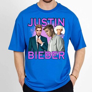 JUSTIN BIEBER T Shirt Design PNG, Vintage Rap Bootleg Png, Instant ...