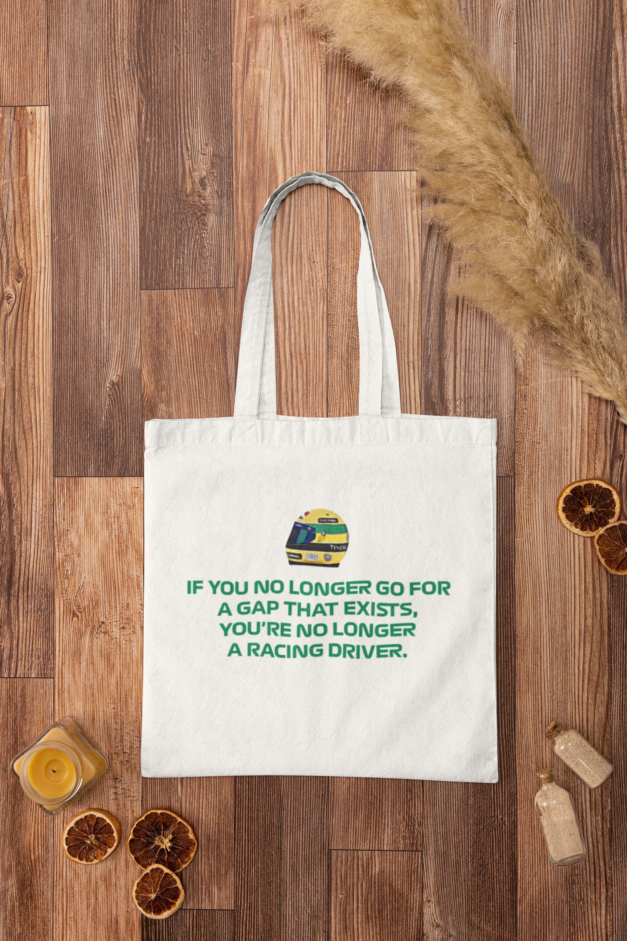 Formula One Tote Bag- Ayrton Senna - F1 Merch - Senna Quote - Etsy