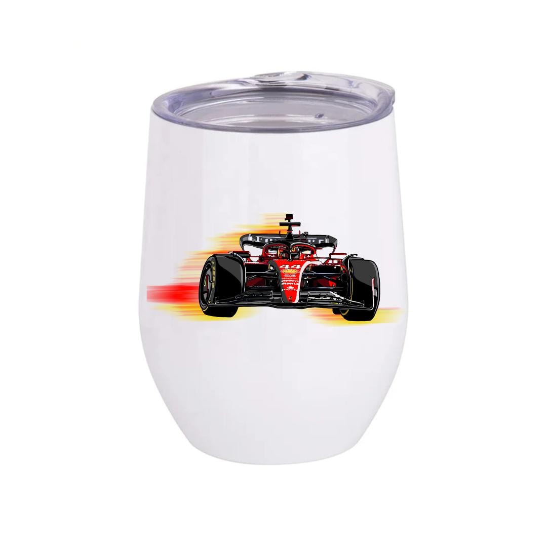Formula 1 Ferrari F1 Wine Tumbler: Lewis Hamilton and Charles Leclerc ...
