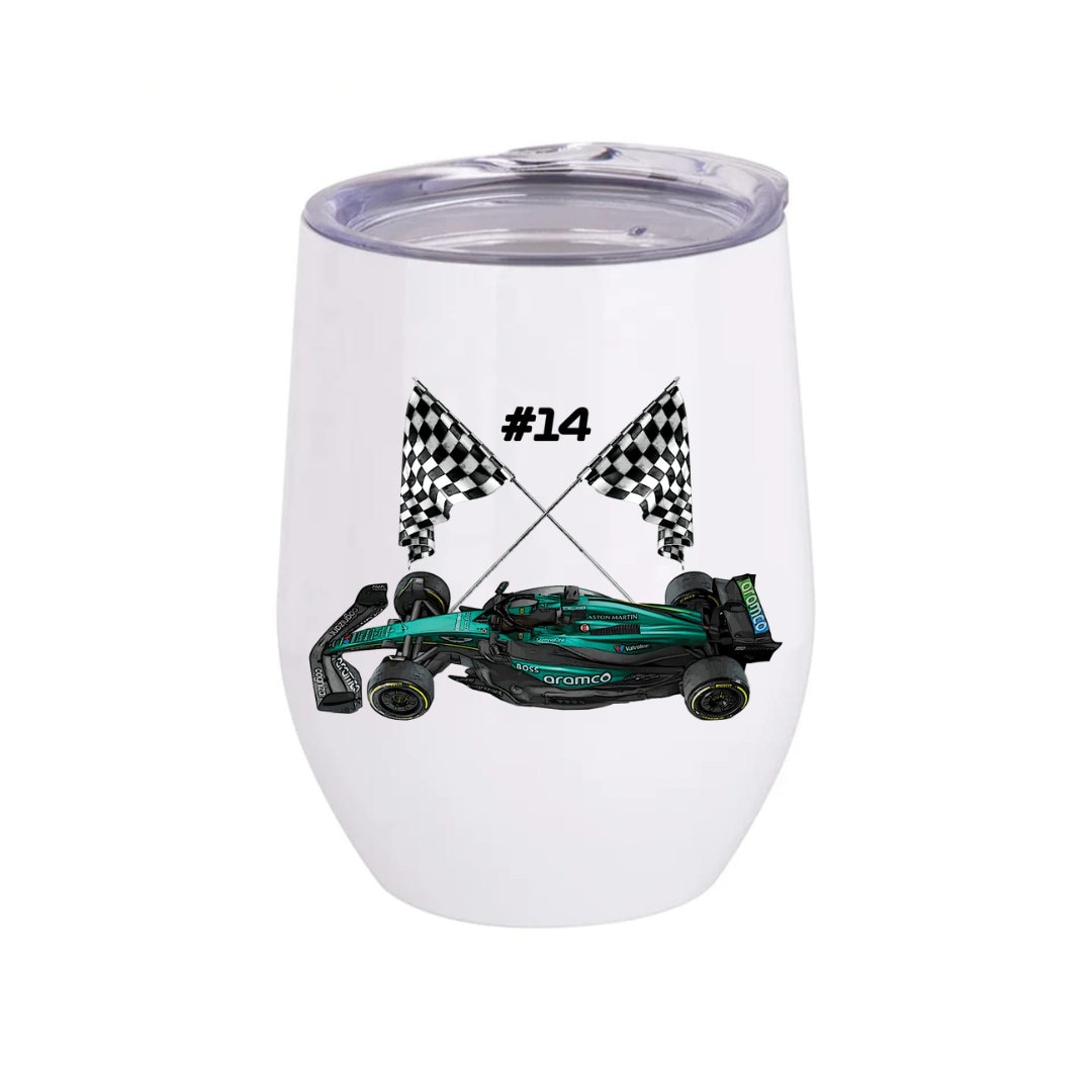 Formula 1 Aston Martin F1 Wine Tumbler - Fernando Alonso - Stroll - F1 ...