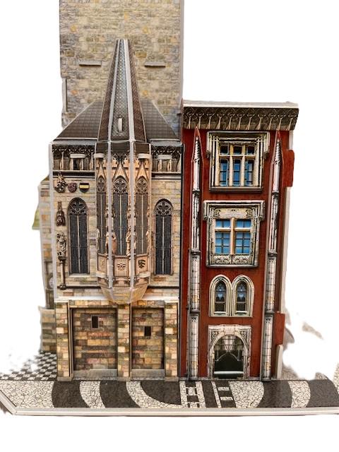 3D Puzzle Town Hall Clock Prague Old Town Clock Astronomical Clock ...