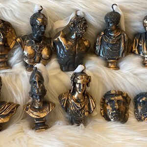 Greek God Ornament | Classical Bust Statue | Christmas Ornament ...
