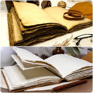 Personalized Vintage Genuine Leather Journal Leather Cord Coptic Bound ...