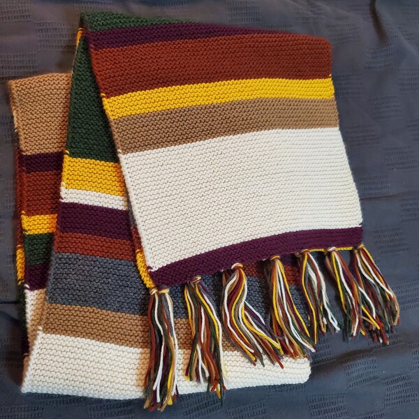 Tom Baker Scarf - Etsy