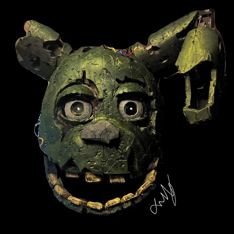 Springtrap Mask - Etsy