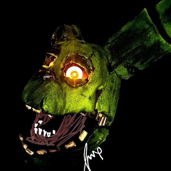 Springtrap Mask - Etsy
