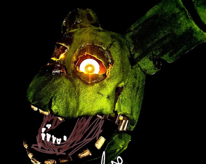 Five Nights at Freddy’s Springtrap Mask / Prop - Etsy