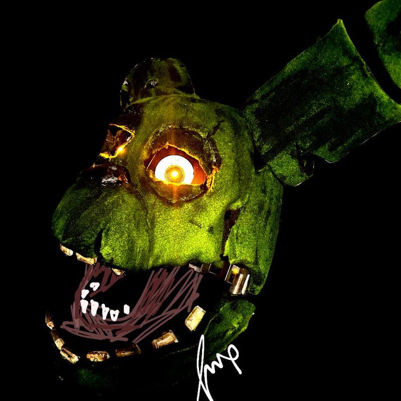 Springtrap Mask - Etsy