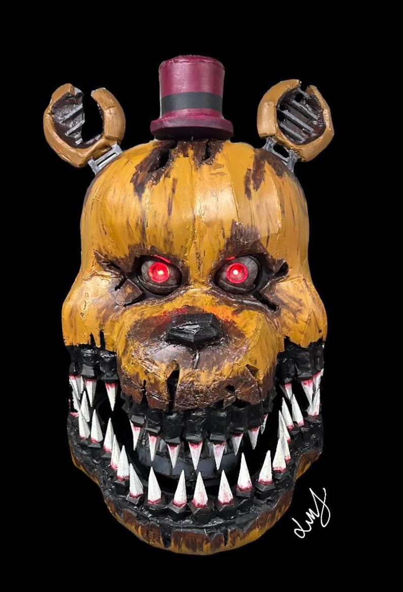 Custom Five Nights at Freddy's Mask / Head READ DESCRIPTION - Etsy