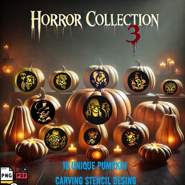 Highland Cow Pumpkin Stencil, Printable Pumpkin Stencil, Jack O ...