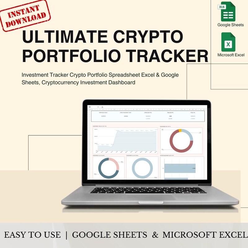 Excel Template Crypto - Etsy