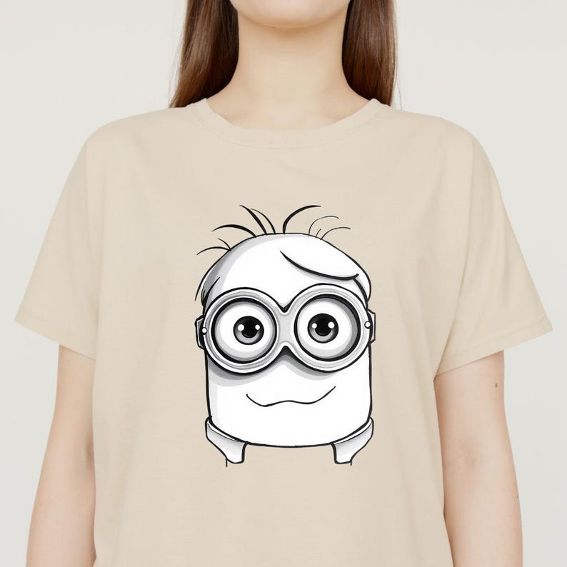 Minion Face SVG, PNG Set, Minions Face Clipart, Minion Eyes SVG, Minion ...