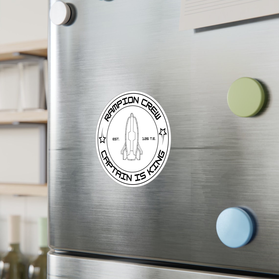 Lunar Chronicles Merch, Lunar Chronicles Sticker, Rampion Crew Sticker ...