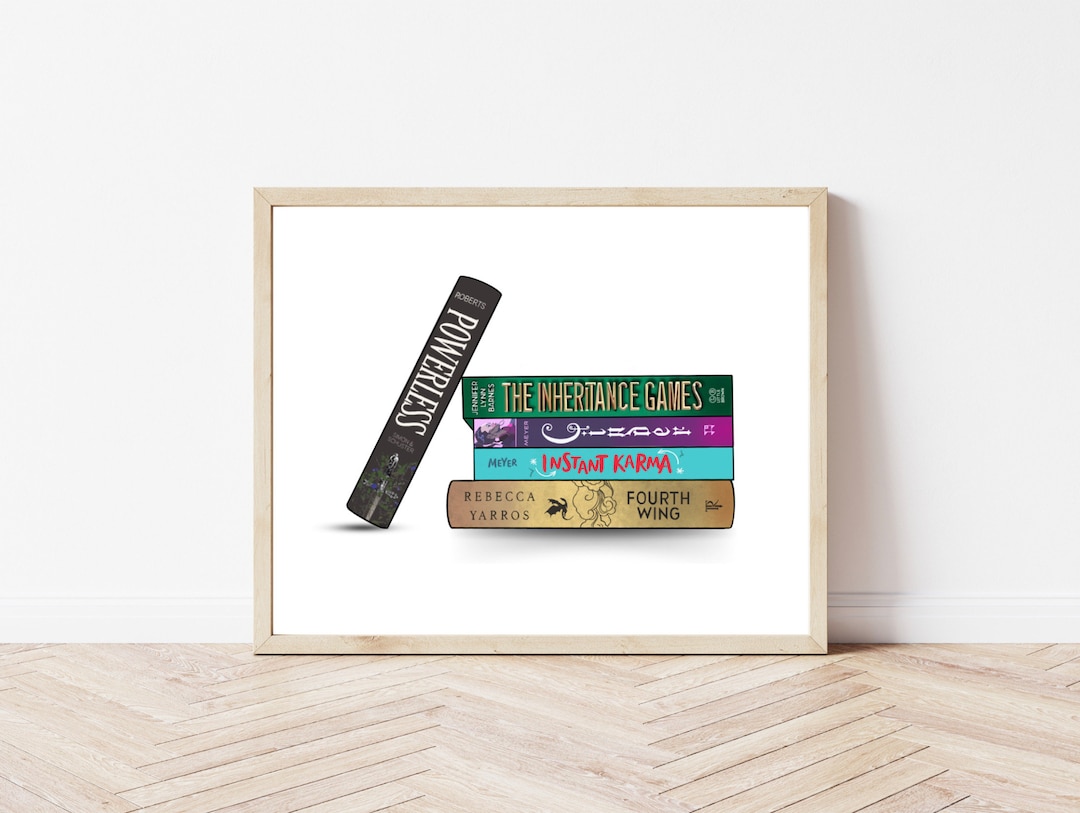 Custom Book Spine Art, Book Art, Personalized Bookshelf Art, Book Stack ...