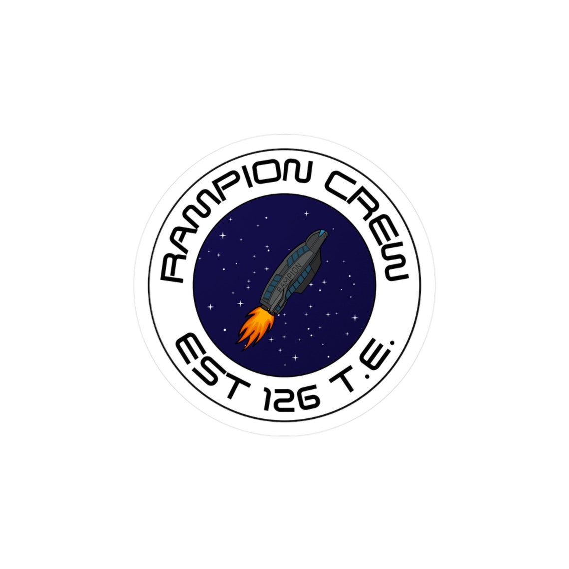 Lunar Chronicles Merch, Lunar Chronicles Sticker, Rampion Crew Sticker ...