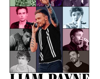 Memorial One Direction Names Liam Payne Tribute Png - Etsy