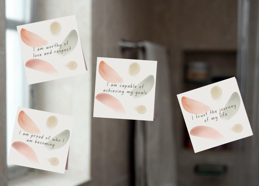 Printable Self-love Affirmation Cards – Daily Positivity, Meditation ...