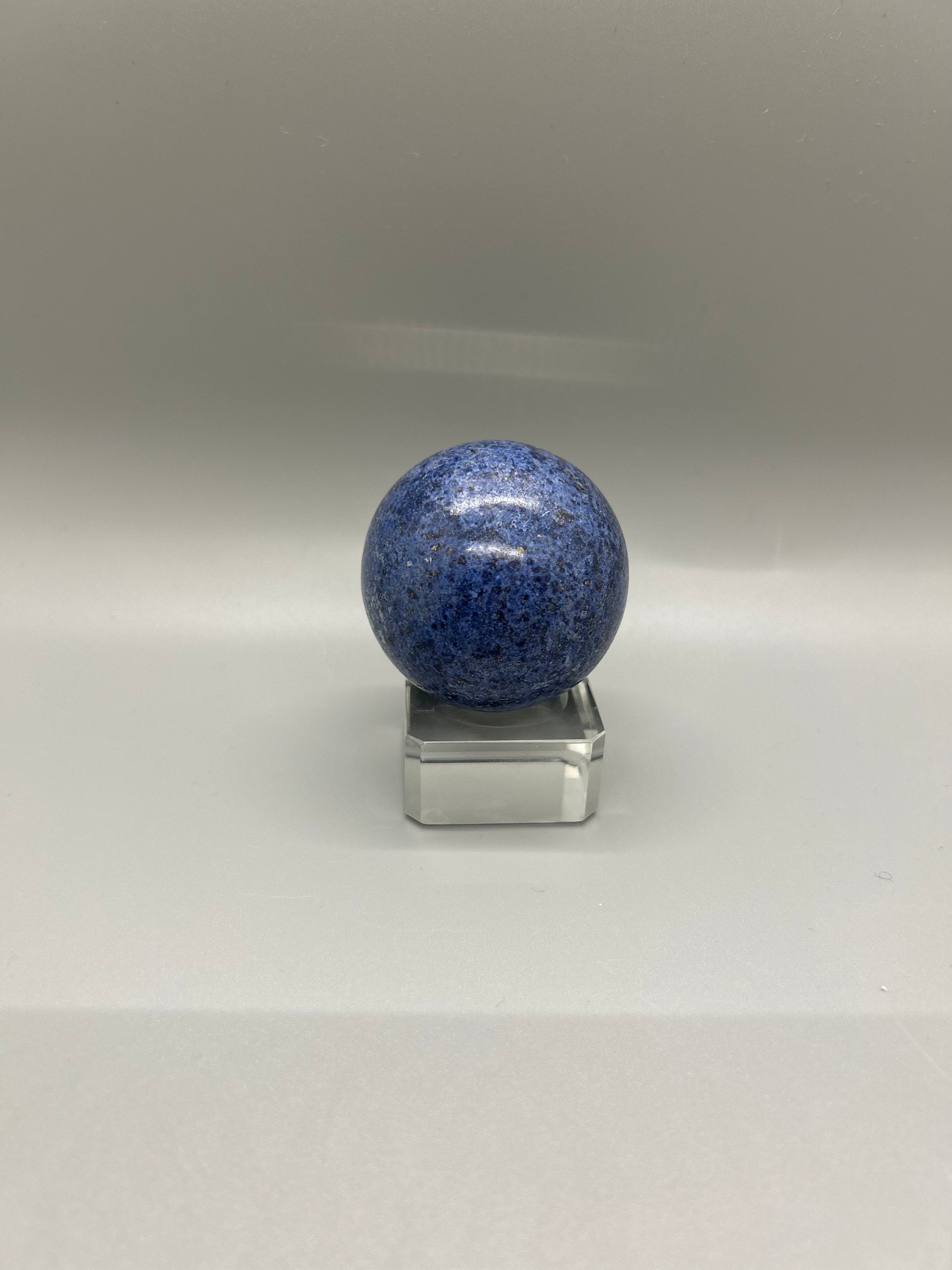 Dumortierite Sphere Blue Crystal Sphere Crystal Ball Rare Blue Quartz ...