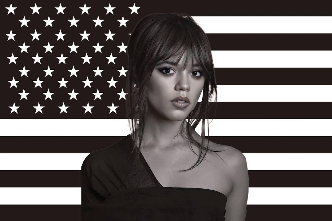 Jenna Artistic Flag - Cinematic Elegance Wall Tapestry 60x90cm - Etsy
