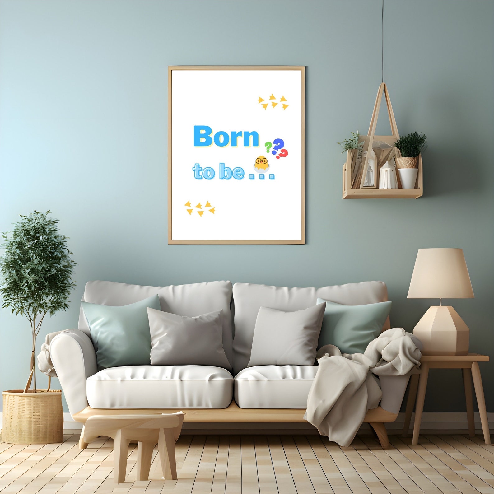 Born to Be Wall Art, Classroom Poster, Knowledge Poster, Workplace Wall ...