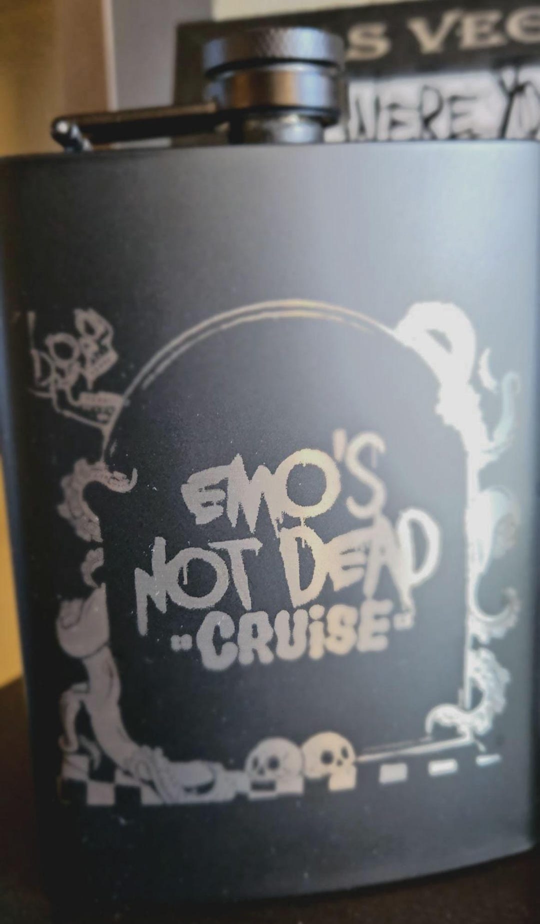 Emos Not Dead 2025 Flask END Cruise 2025 Elder Emo Gift Perfect for ...