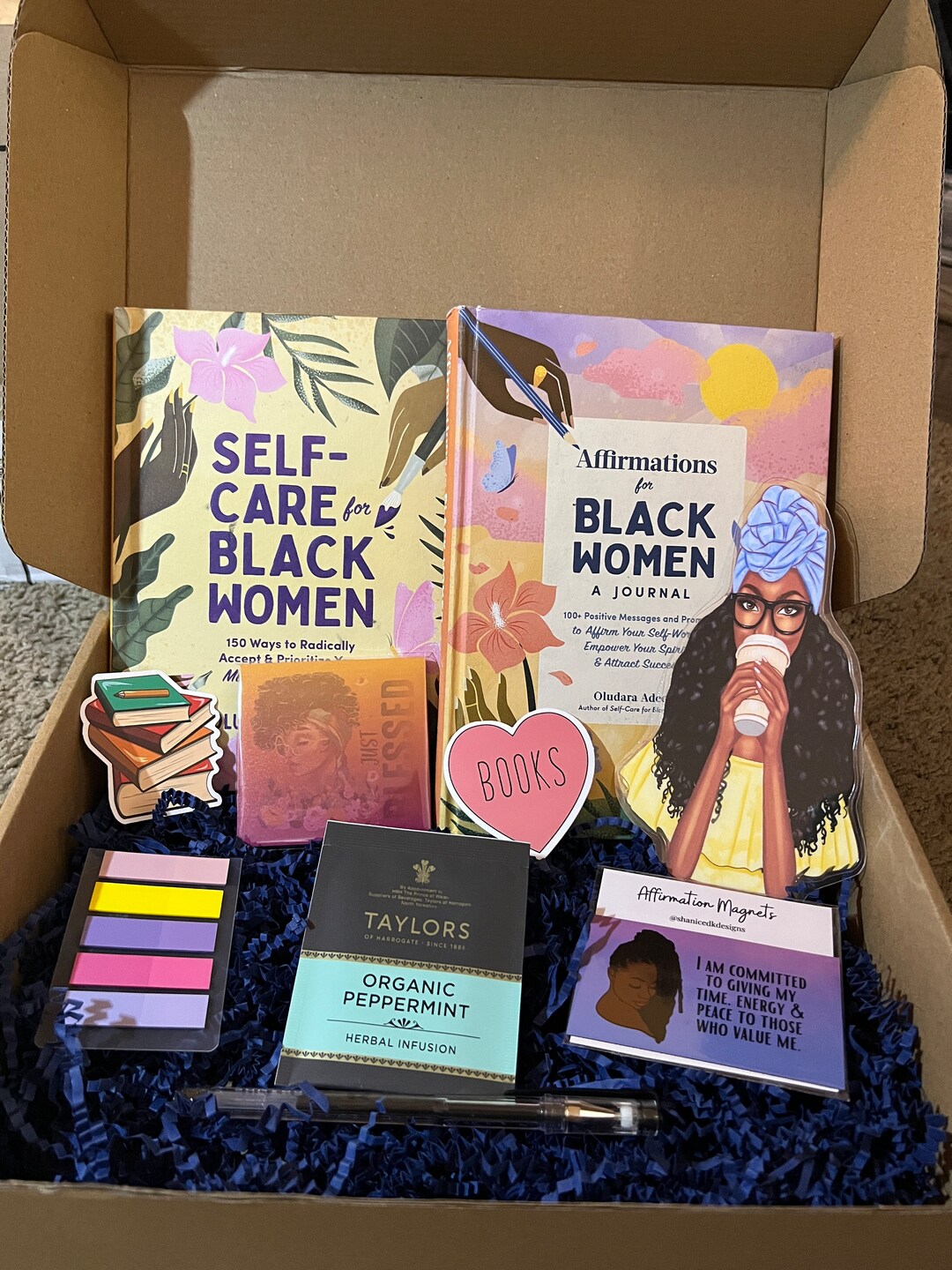 Black Girl Book Box! Black Girl Magic Gifts, Self Care for Black Women ...