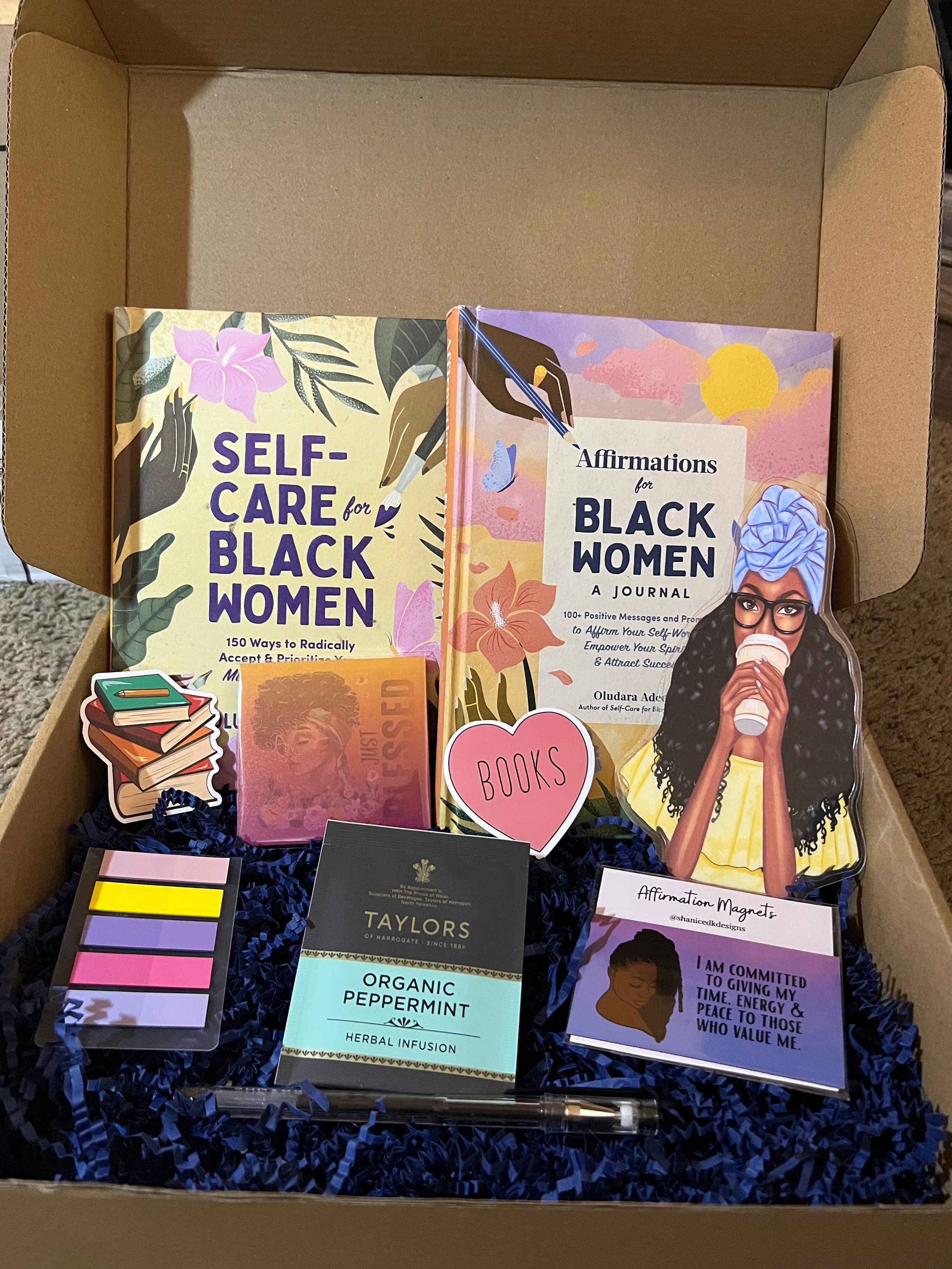 Black Girl Book Box! Black Girl Magic Gifts, Self Care for Black Women ...