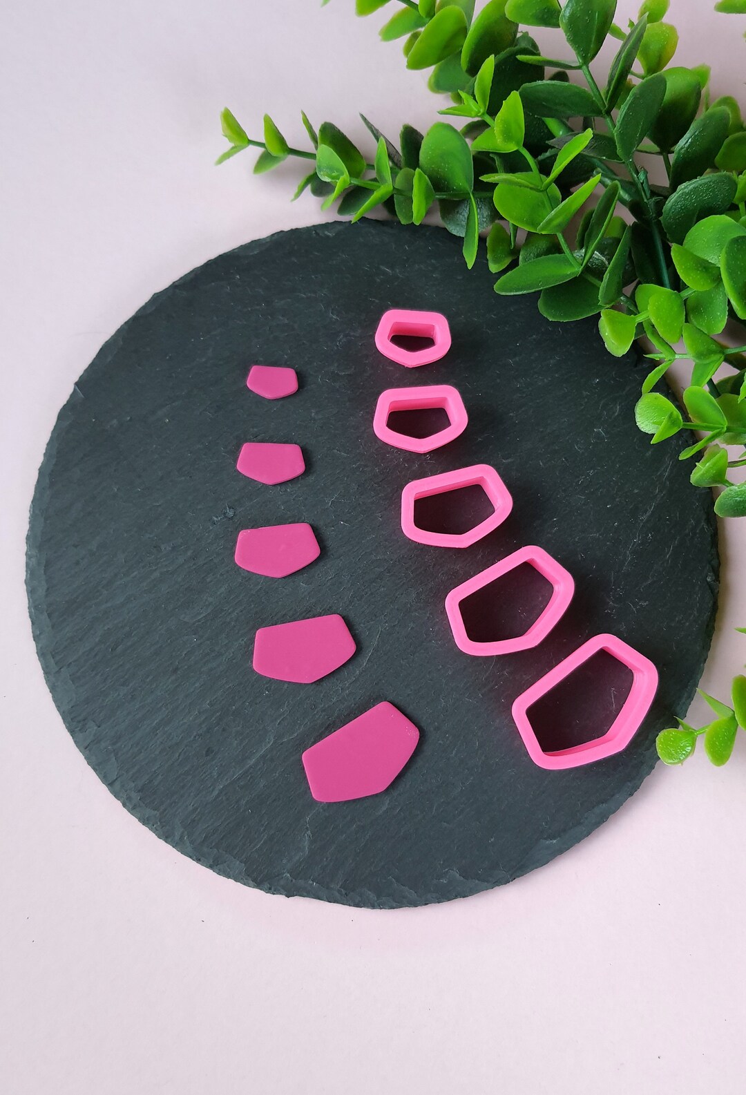Irregular Organic Pentagon Polymer Clay Cutters Cutters for Earrings ...