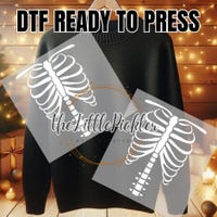 Have an Exskullent Halloween Skeleton DTF Transfer - Etsy