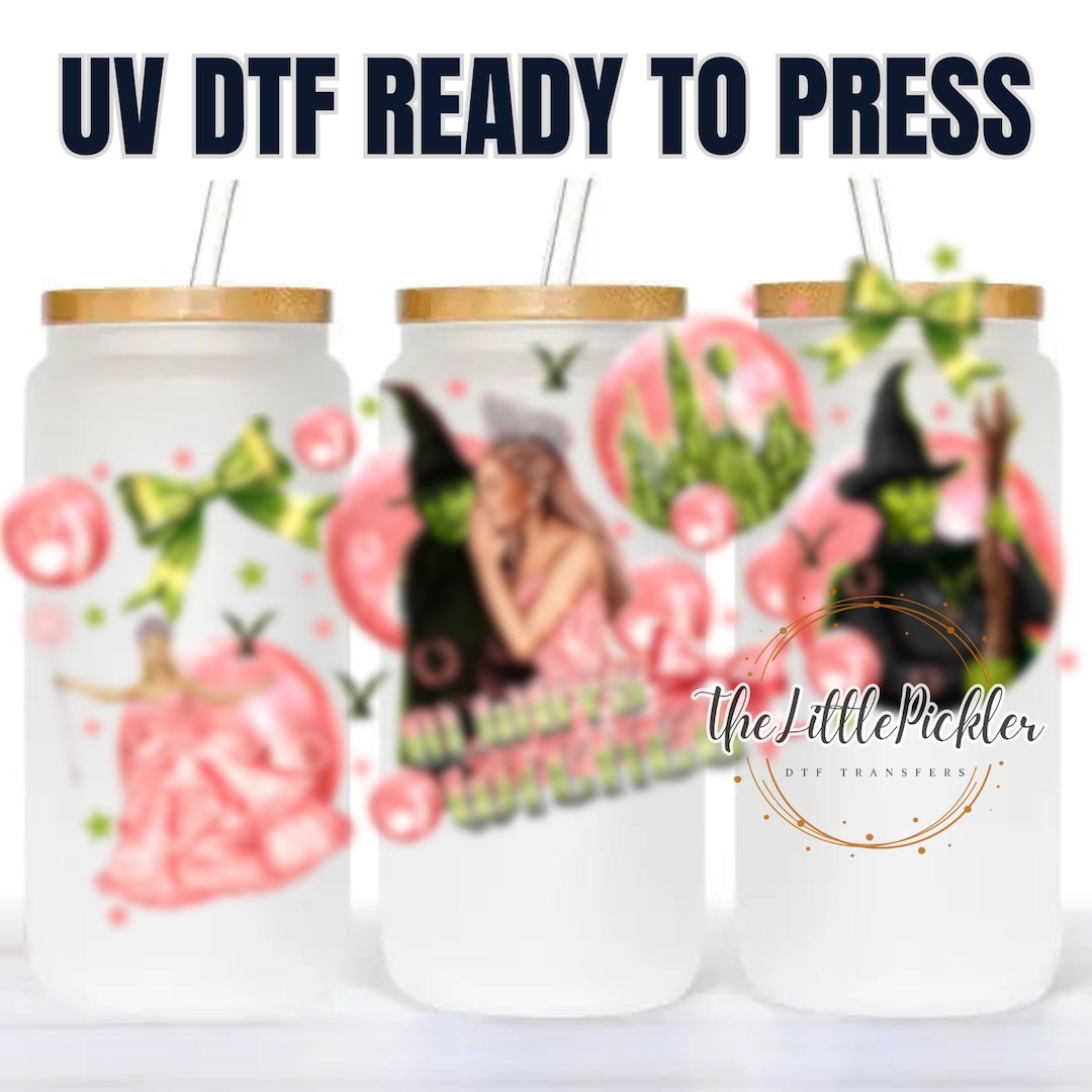 Apply Always Wicked UV Dtf Transfer, 16oz UV DTF Wrap, Ready to Apply ...