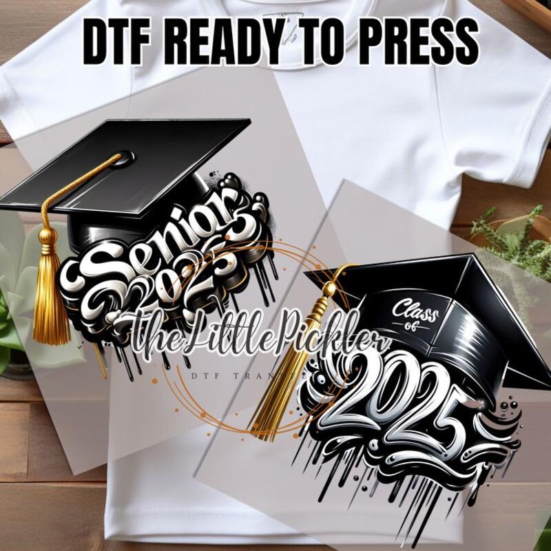 Senior 2025 Transfers Dtf - Etsy