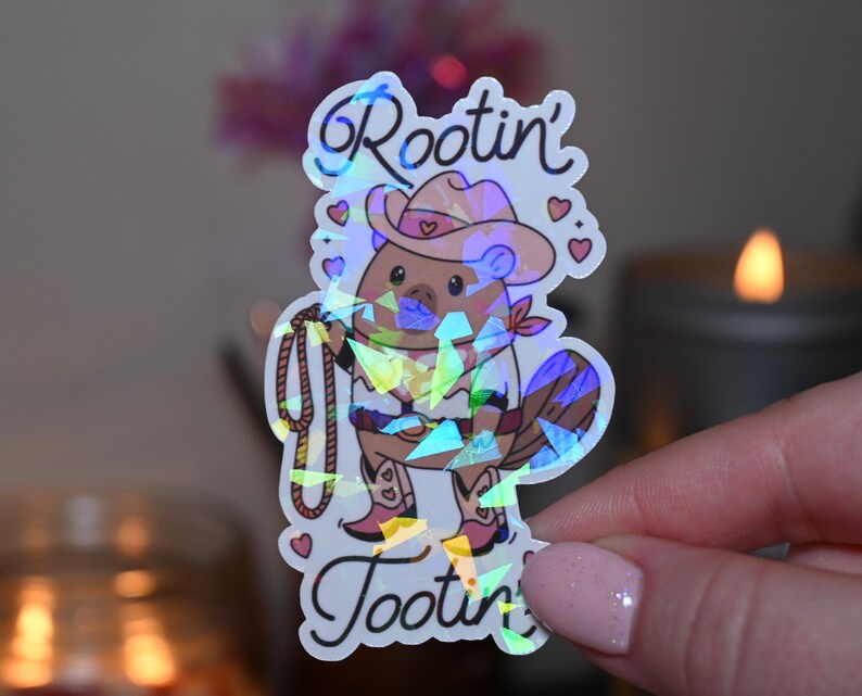 Rootin Tootin Sticker Waterproof Sticker Laptop Sticker Water Bottle ...