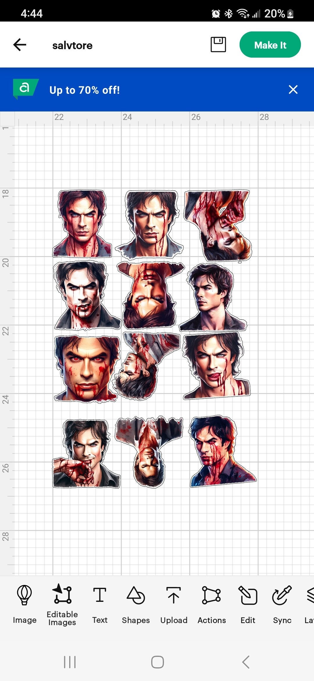 Damon Salvatore Sticker Bundle - Etsy