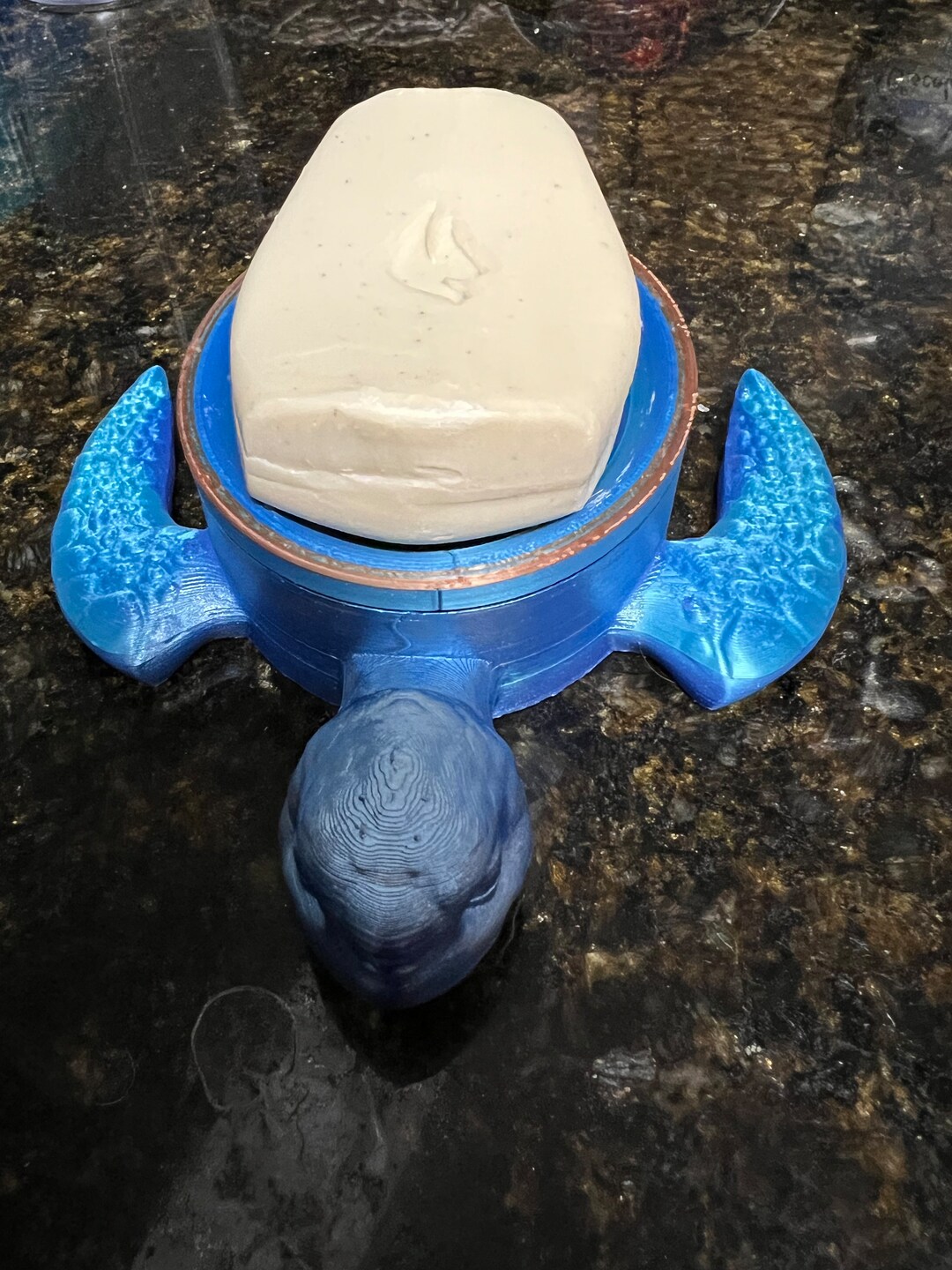 3D Prints Under the Sea Turtle Soap Dish. 6 in Length and 2 in Height ...