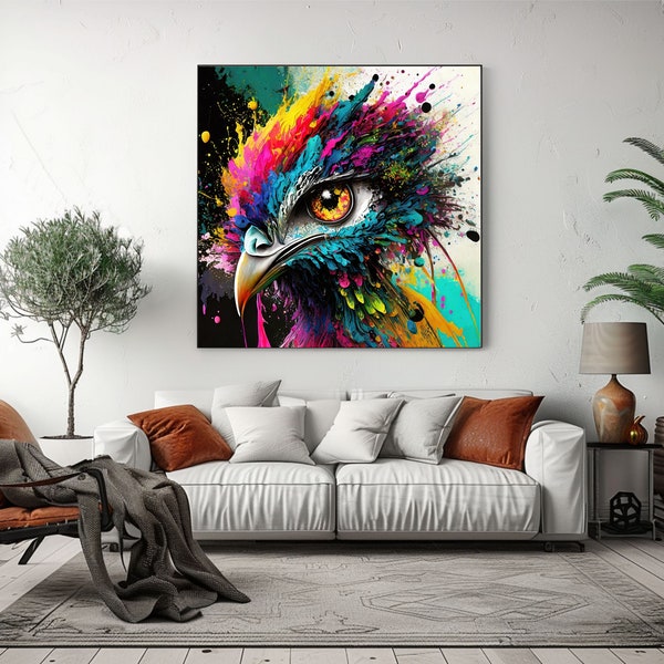 Parrot Poster - Etsy