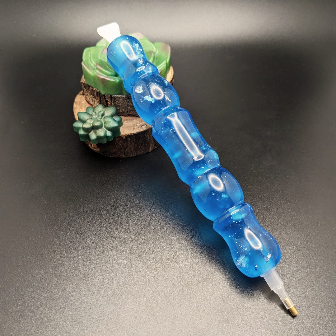 Resin Diamond Painting Pen, Medium, Handcrafted, Dot Art Applicator ...