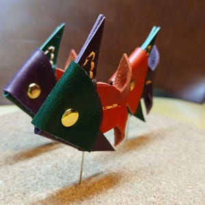 Fish Keychain Made From Pieces of Leather | PDF Patterns and ...