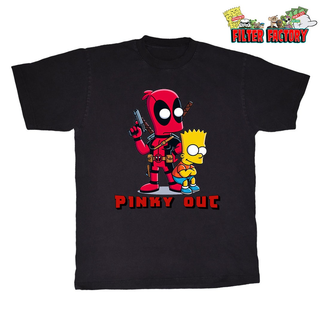 Deadpool X Bart A.I Generated Graphic Shirt for Snap Chat - Etsy