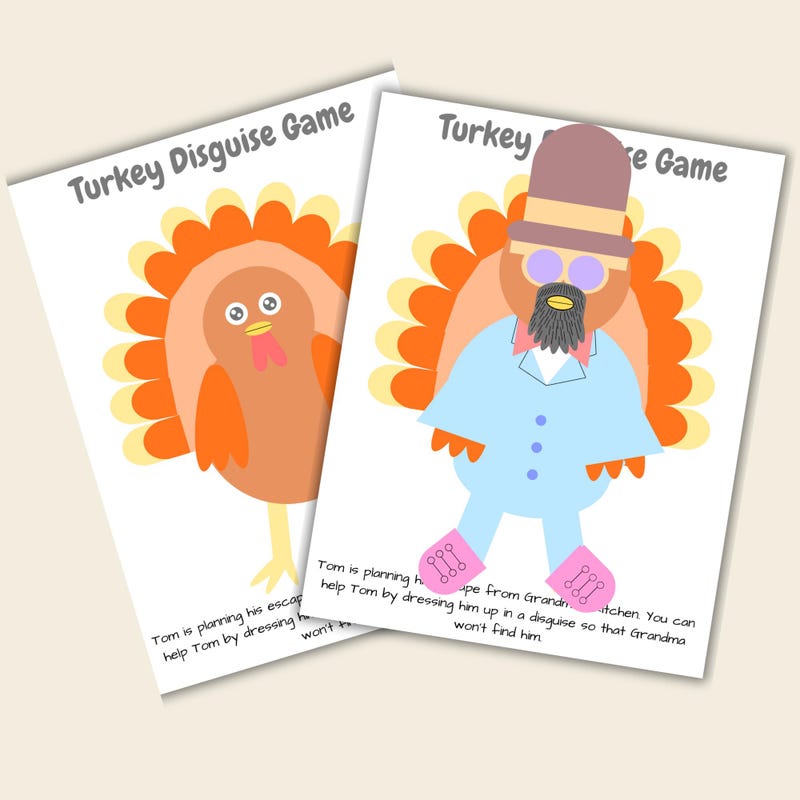 Disguise a Turkey Bluey - Etsy