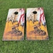 Punisher Cornhole Boards, Complete Outdoor Game Set With 2 Boards ...