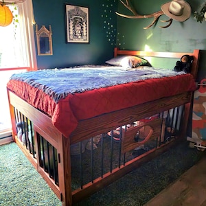 BDSM Bed Frame, Bondage, Pillory Bed, Bed Cell, Restraint Cage - Etsy