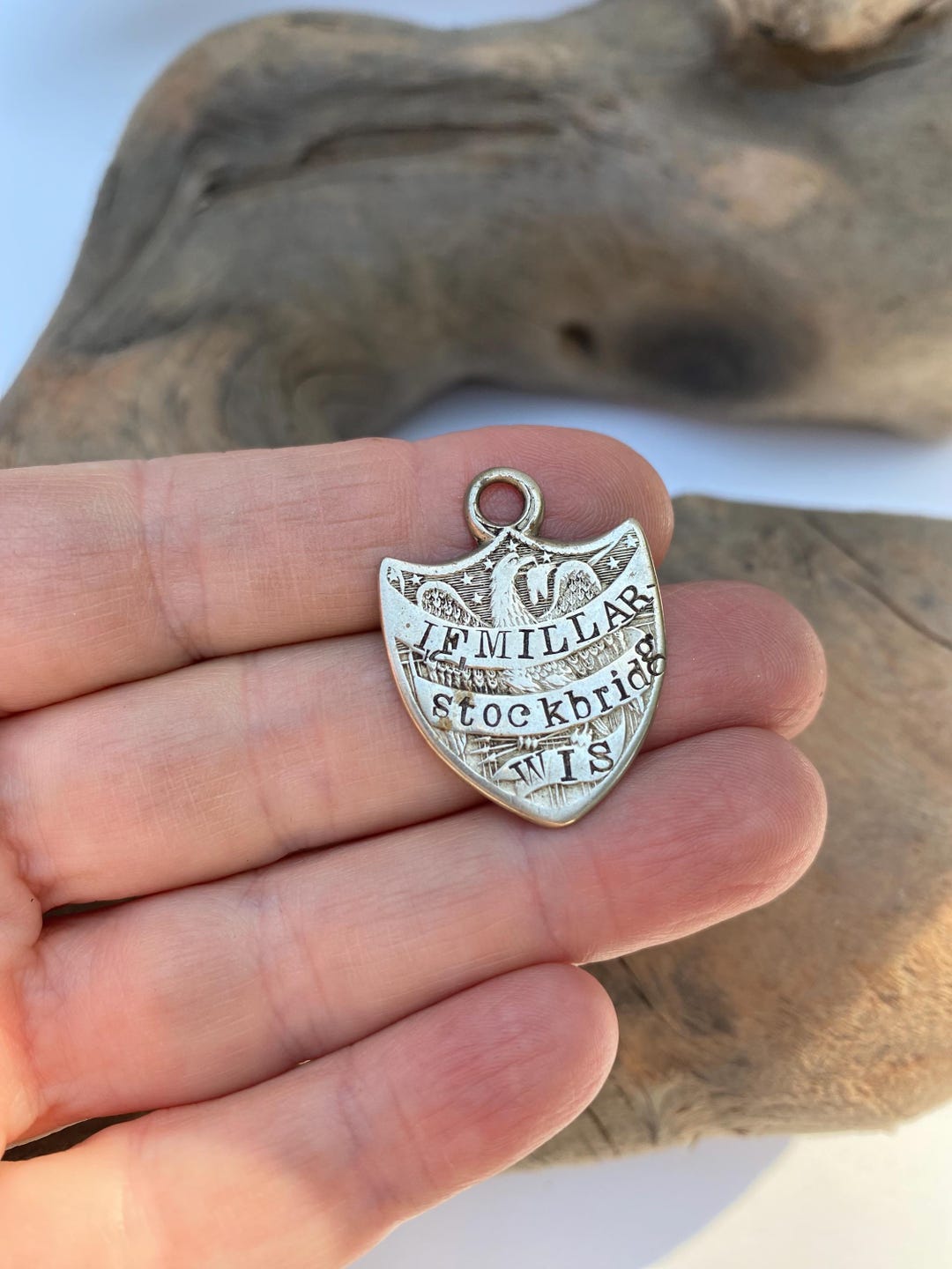 Civil War Silver Medal Identification Badge - Etsy