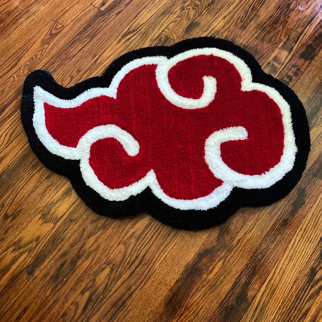 Akatsuki Cloud Inspired Area Rug - Etsy