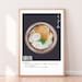 Japanese Udon Poster, Japanese Noodle Digital Art, Japanese Food Poster ...