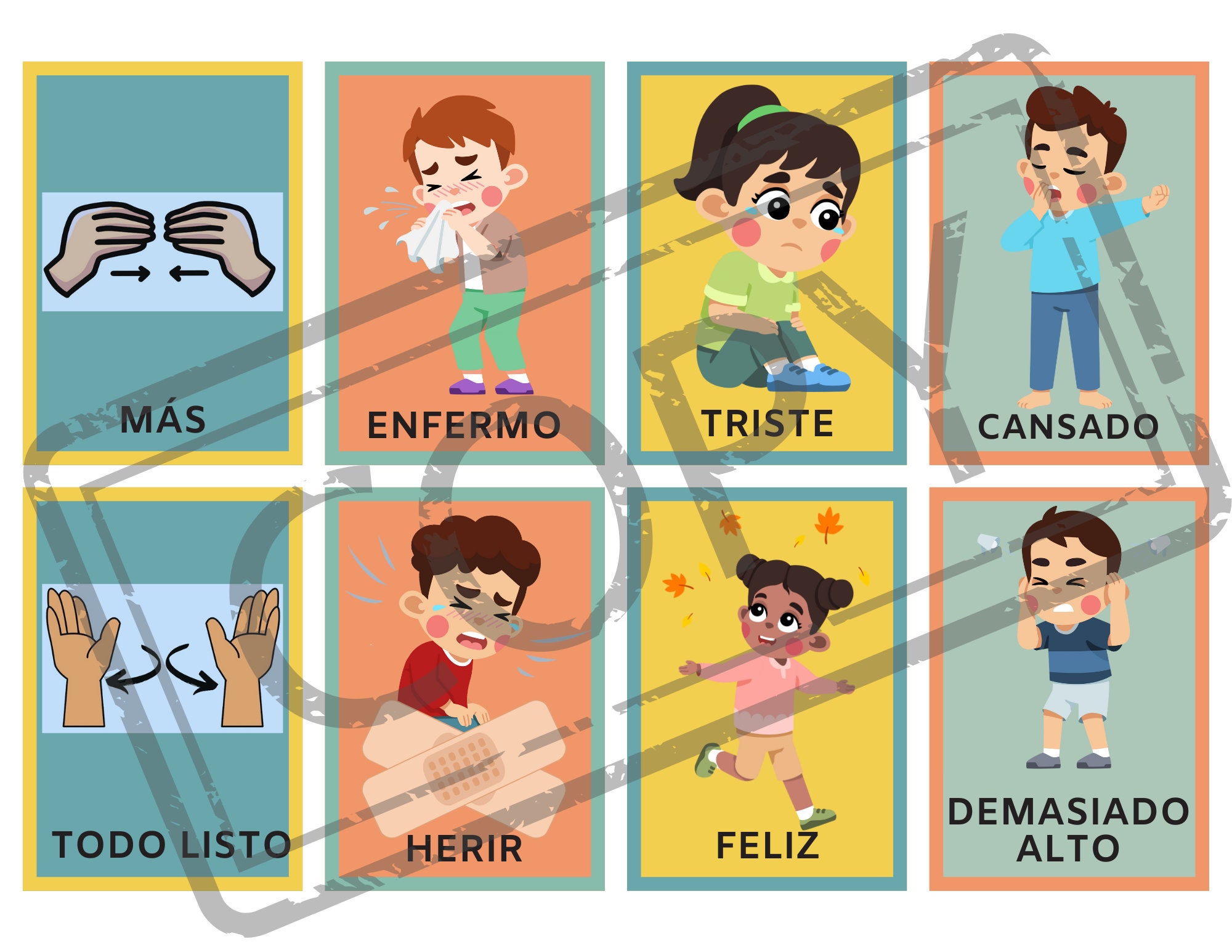 Communication Cards Instant Download Printable - Etsy