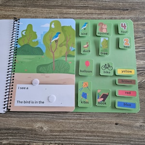A Day at the Park Adaptive Learning Book - Etsy