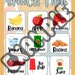 Customized Food Picture Chart - Etsy