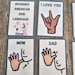Digital Copy: Beginner ASL Flashcards - Etsy