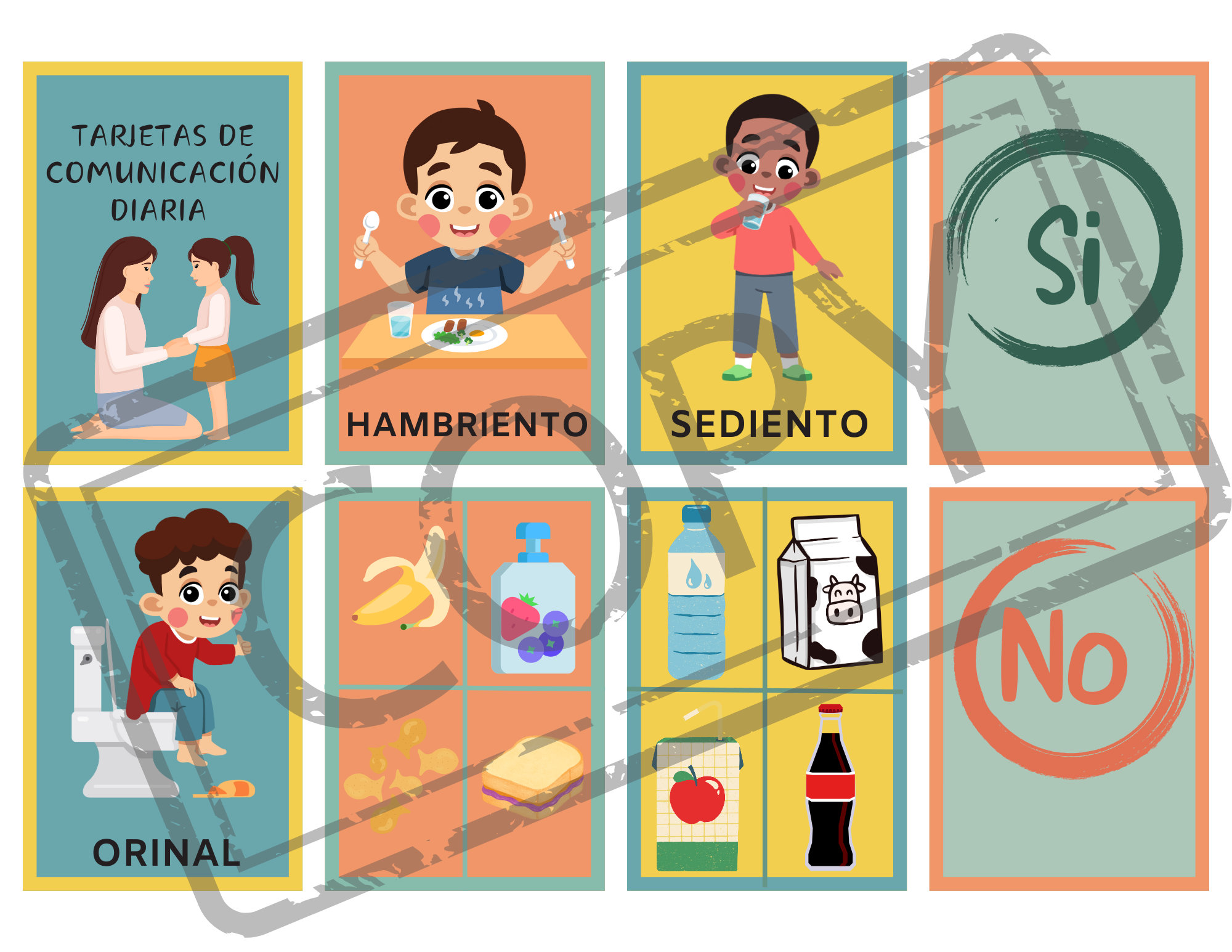 Communication Cards Instant Download Printable - Etsy